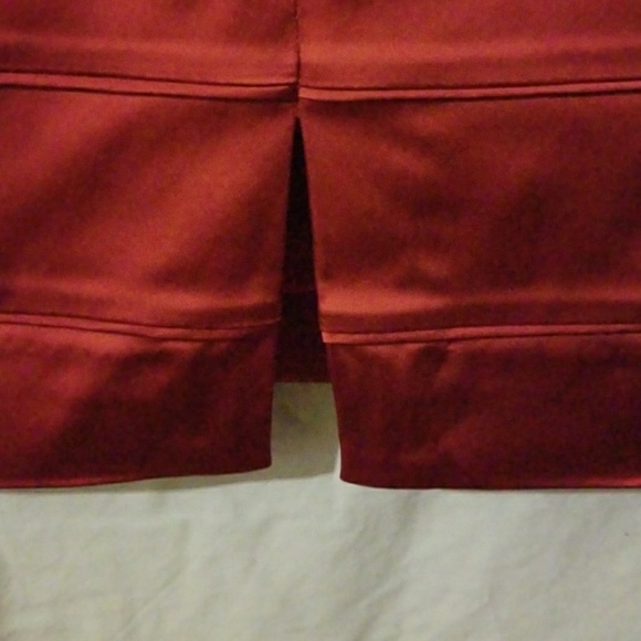ANTONIO MELANI | Dresses | Antonio Milani Red Satin Dress | Poshmark